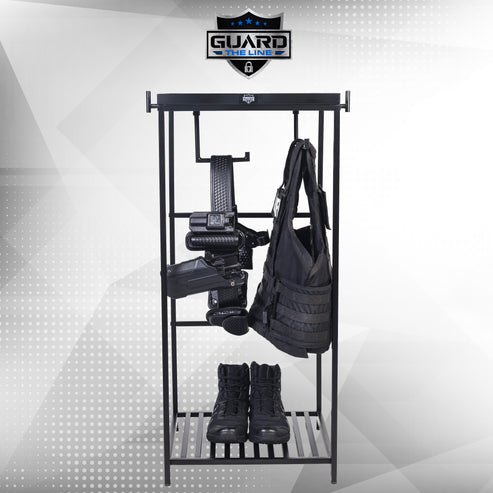 Guard The Line - Thin Blue Line Police Gear Rack – GuardTheLine